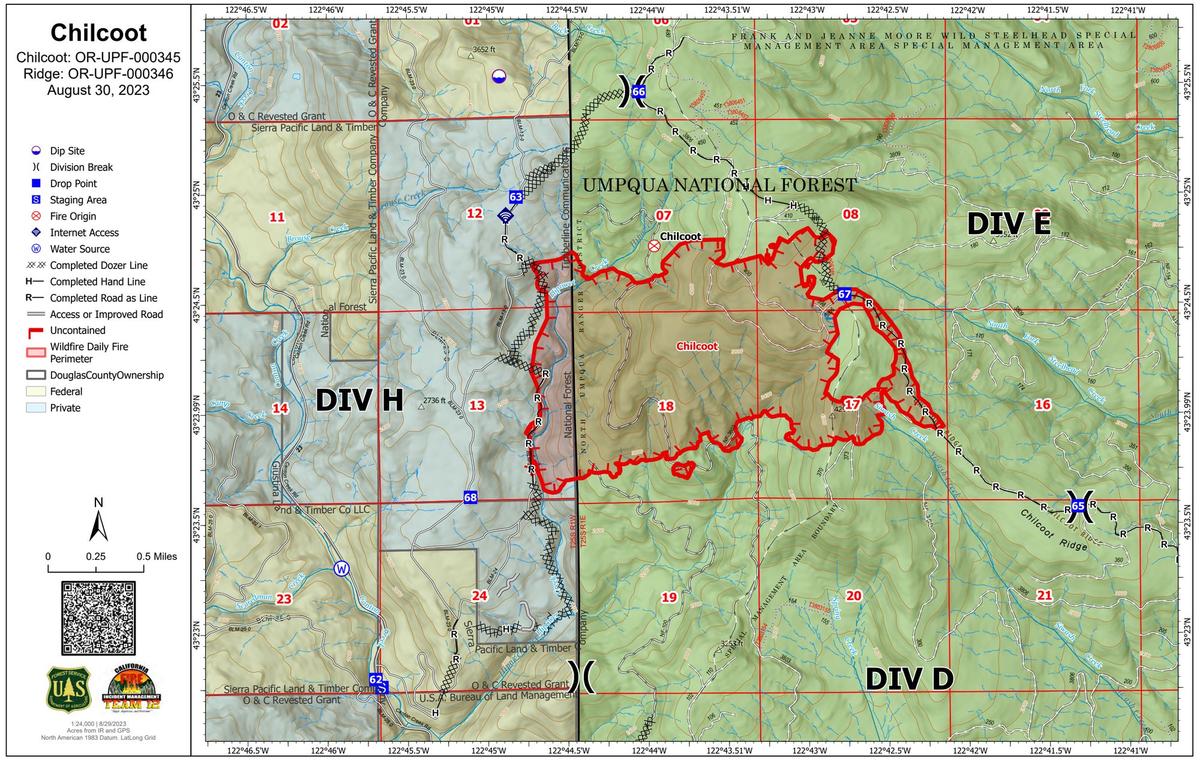 Chilcoot Fire Grows to 1,390 Acres, Community Meeting Set for Tonight