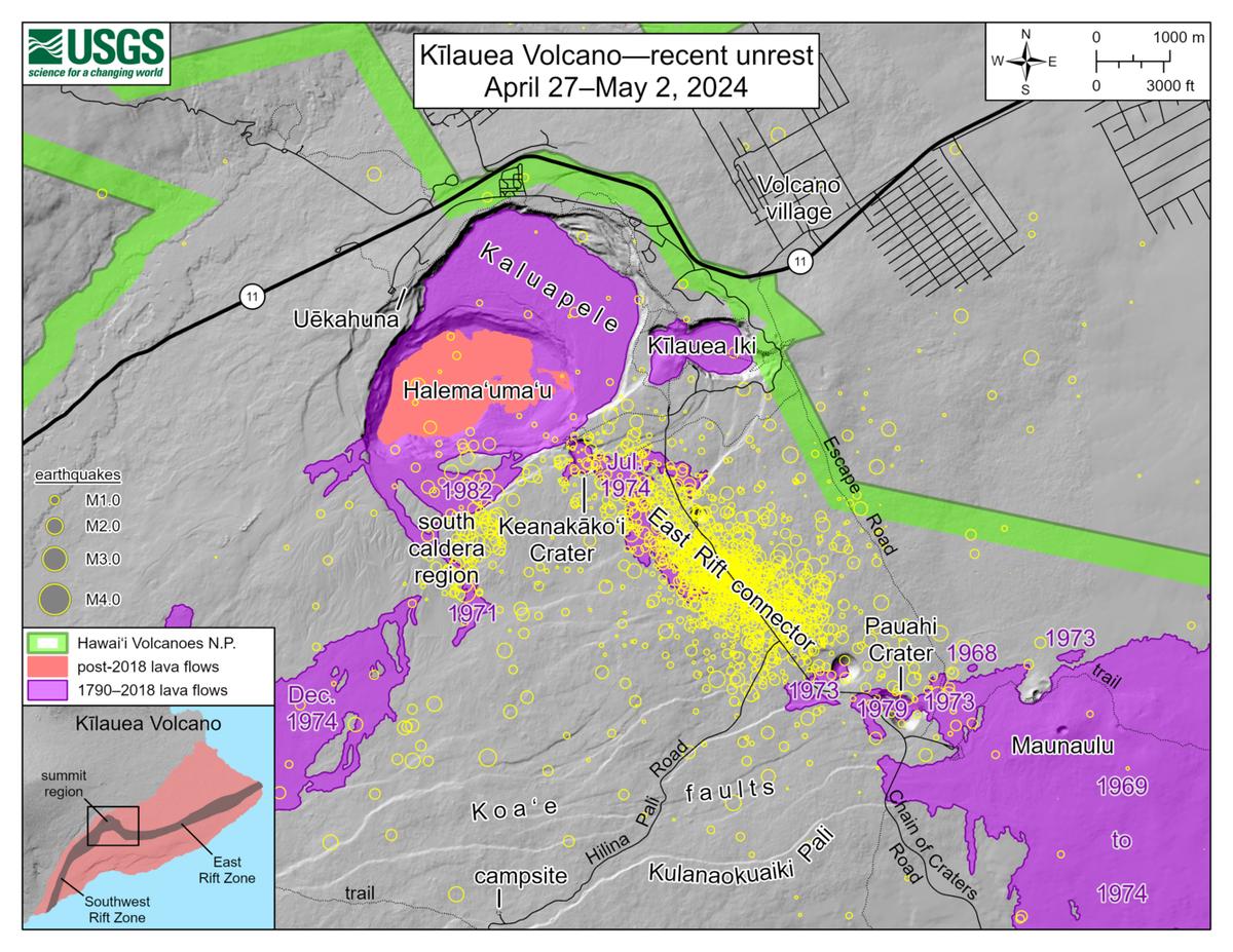 What’s shaking at the summit of Kīlauea? — USGS-HVO Volcano Watch