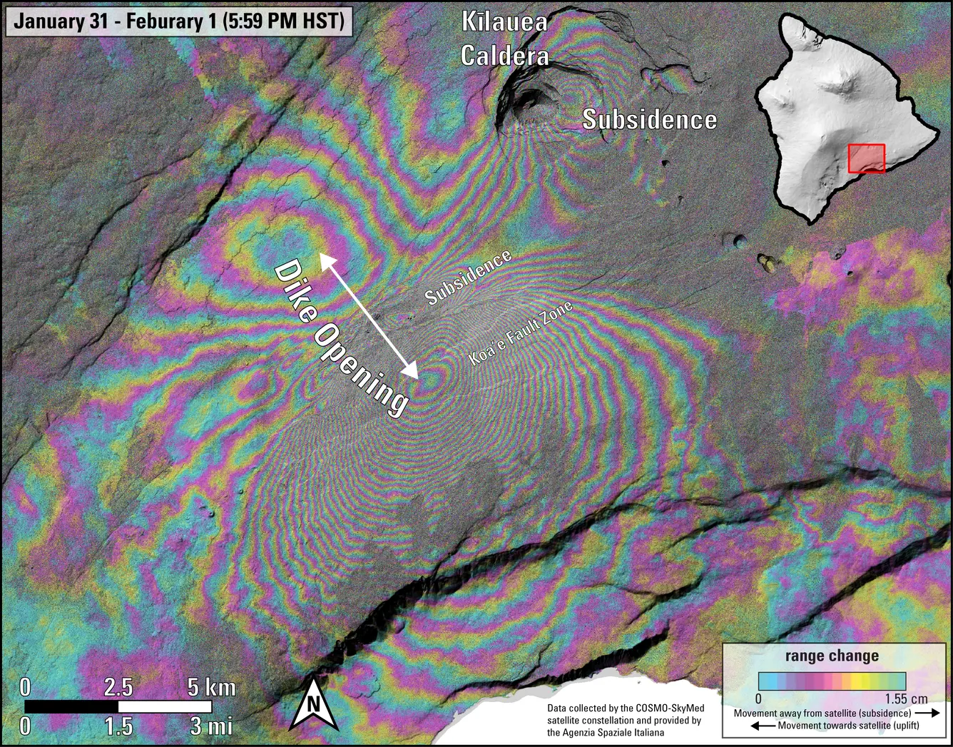 Kīlauea intrusion was a textbook example of dike propagation — USGS ...