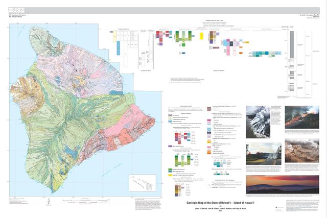 Updated Geologic Map of Hawaii
